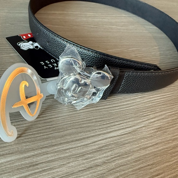 Disney | Accessories | Rare Disneys Mickey Mouse Buckle Belt Nwt | Poshmark